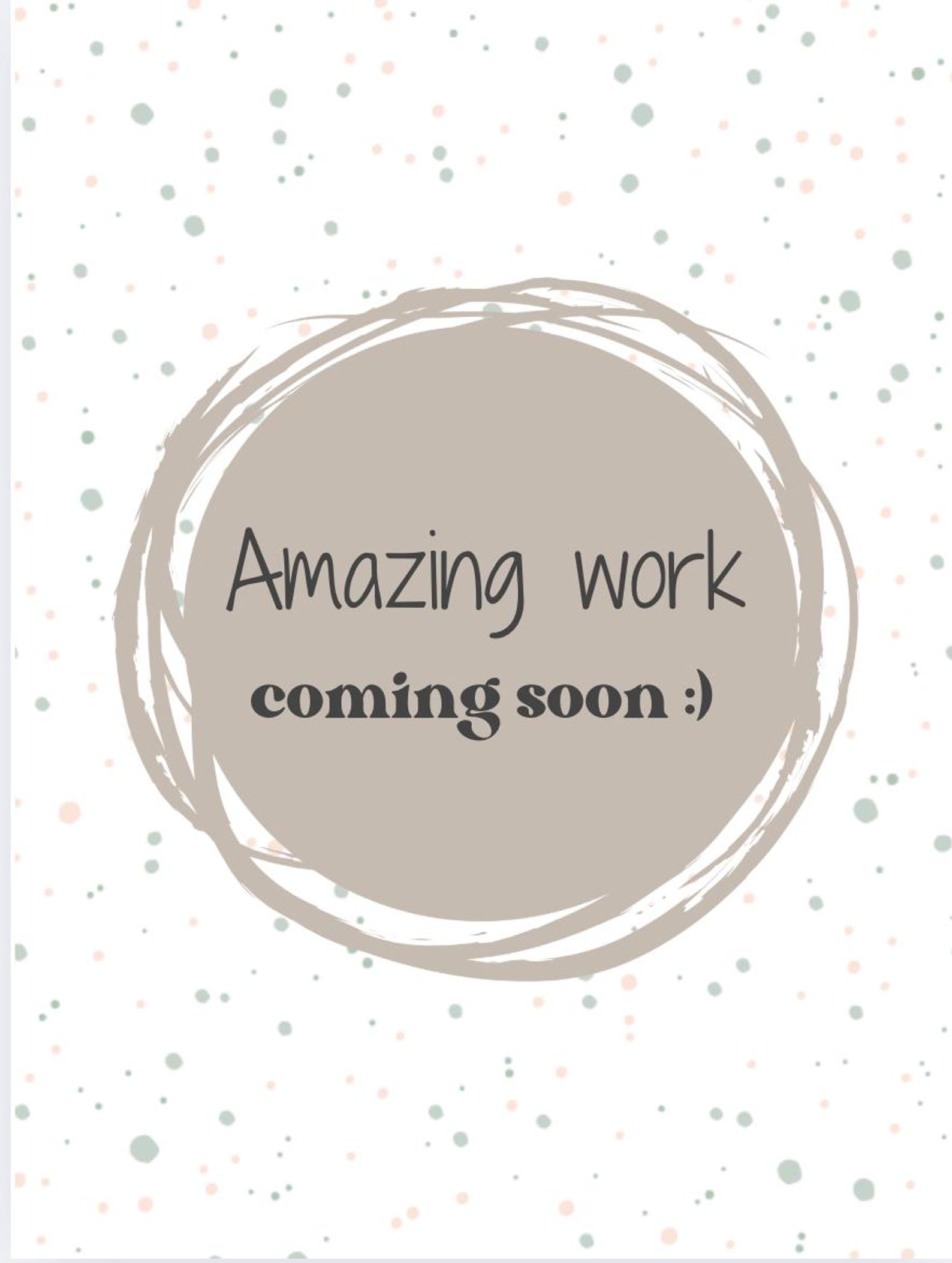 Amazing Work Coming Soon” Poster – Back to School Classroom Decor ...