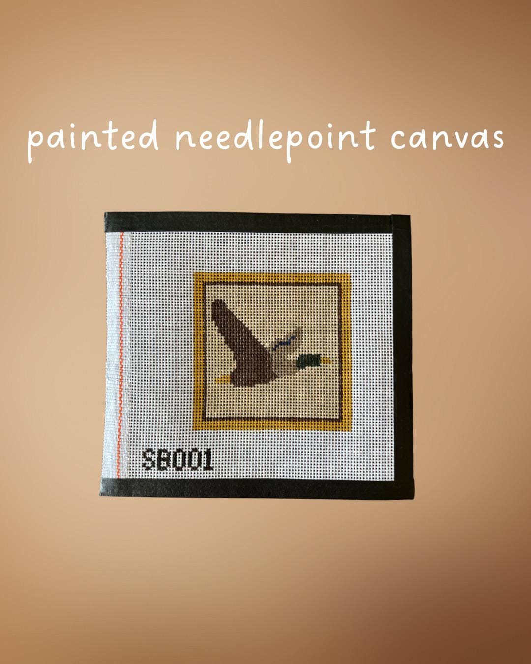 Flying Mallard Duck Needlepoint Canvas - Etsy
