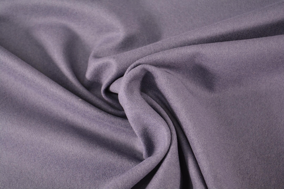 Purple Wool Silk Blend Fabric 59 Inch Wide | *by the 1/2 Yard* - Etsy