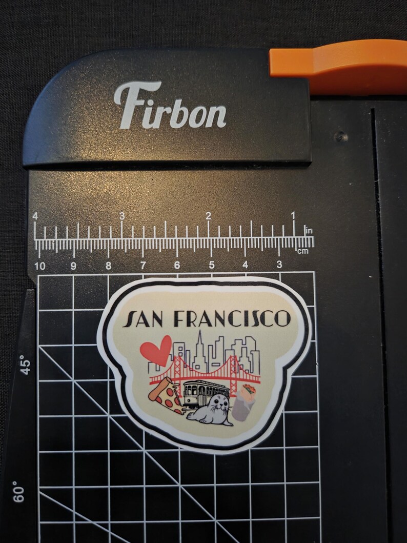 San Francisco Bay Area Sticker - Etsy