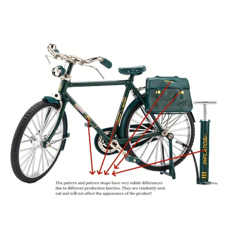 DIY Retro Bicycle Model: Handmade Miniature Vintage Decor - Etsy