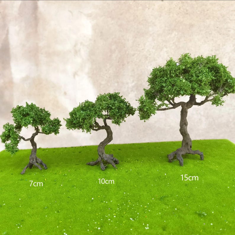 Miniature Mountain Pine Tree Model: Realistic Diorama Tree - Etsy