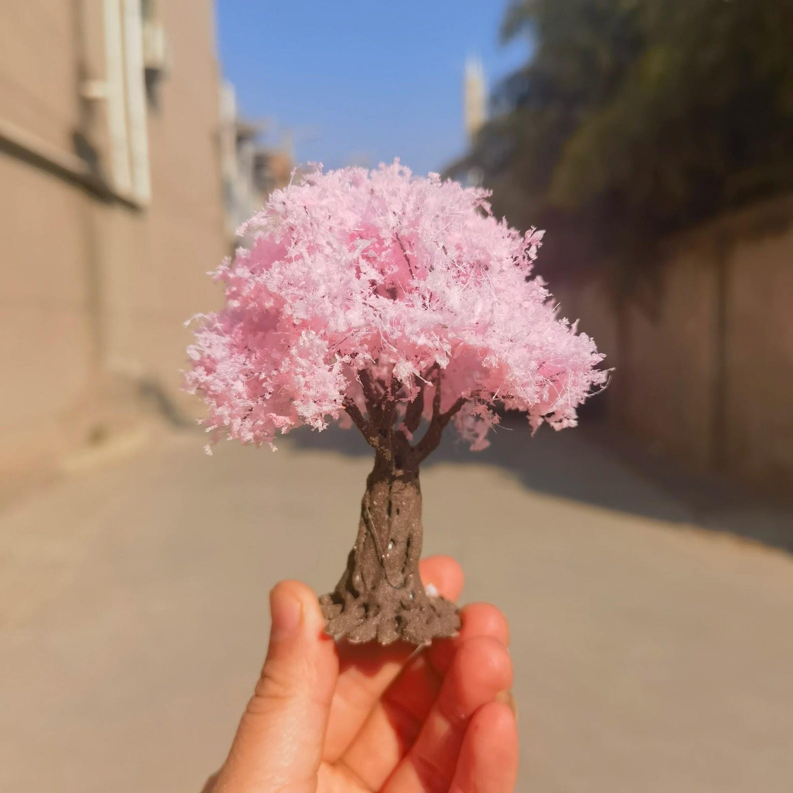 Miniature Cherry Blossom Tree: Japanese Sakura Diorama, Dollhouse ...