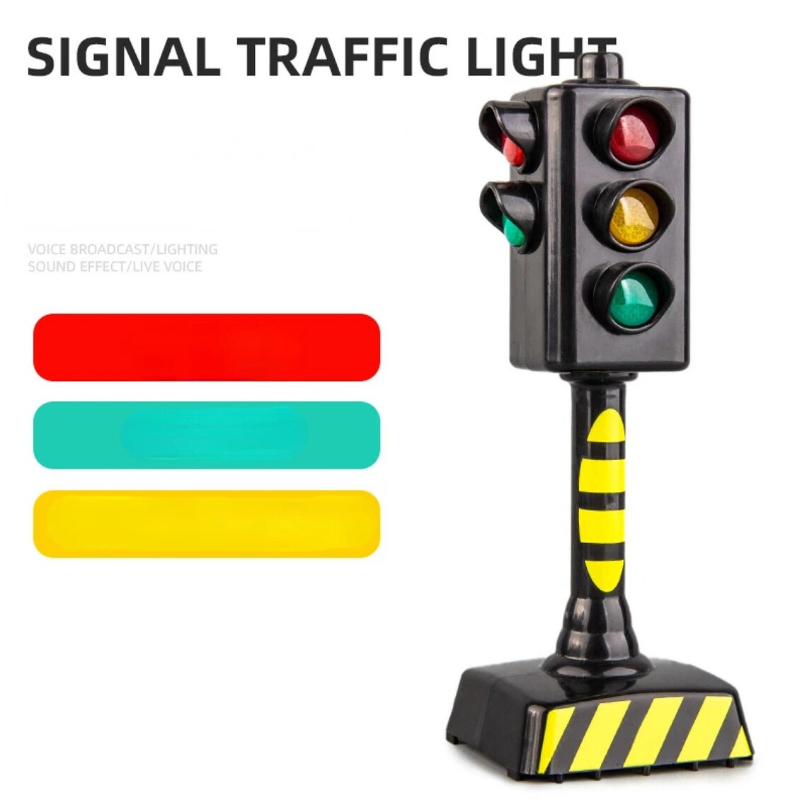 Mini Traffic Signal Model: Sound & Light - Early Education Craft Supply ...