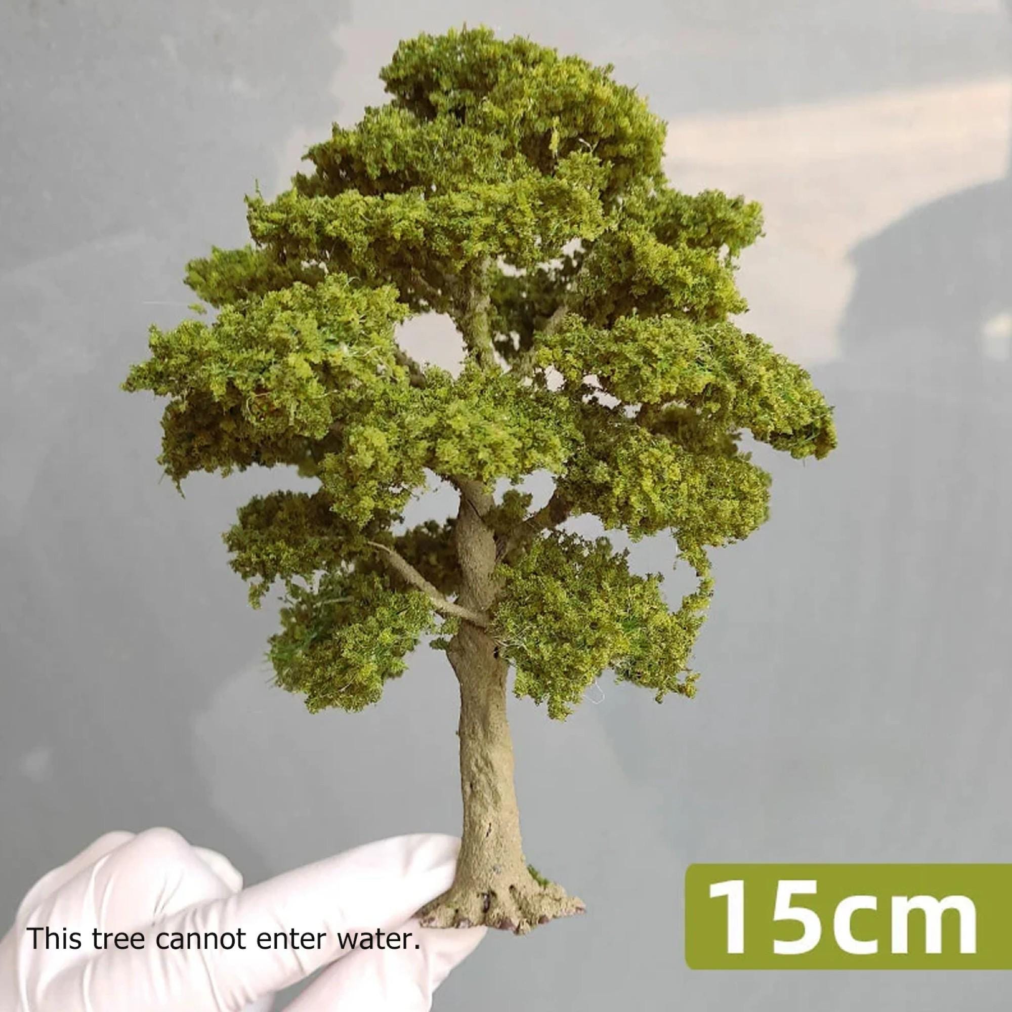 Miniature Autumn Tree: HO/OO Scale Model Train Scenery (10-15cm) - Etsy