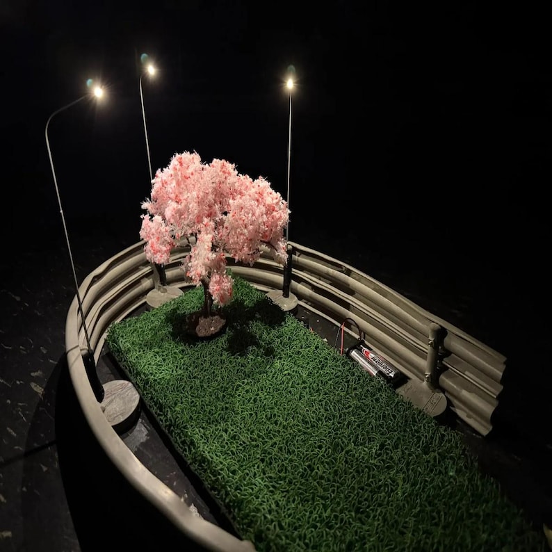 Miniature Cherry Blossom Tree: Japanese Sakura Diorama, Dollhouse ...