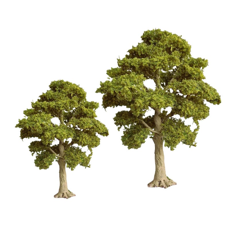 Miniature Autumn Tree: HO/OO Scale Model Train Scenery (10-15cm) - Etsy