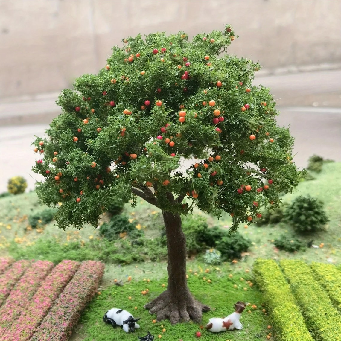 Miniature Fruit Tree Model: Diorama, Dollhouse, Train Scenery - Etsy
