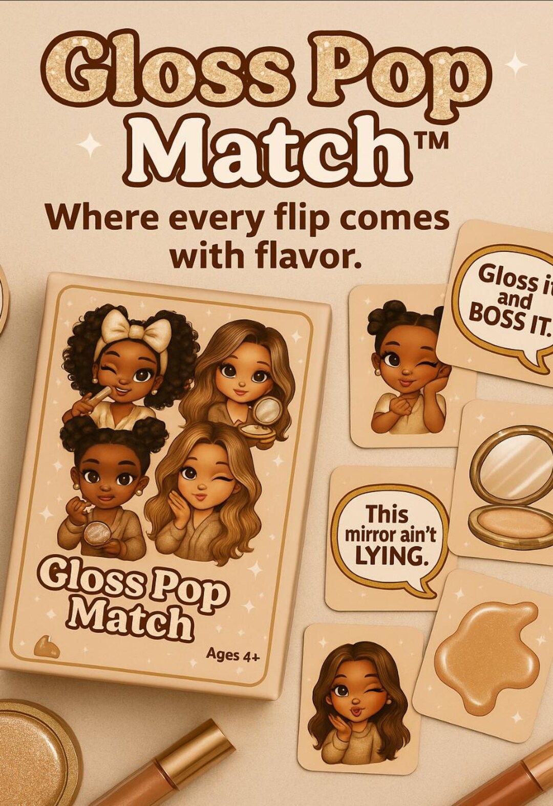 Gloss Pop Match™: Flavor Flip Edition - Etsy