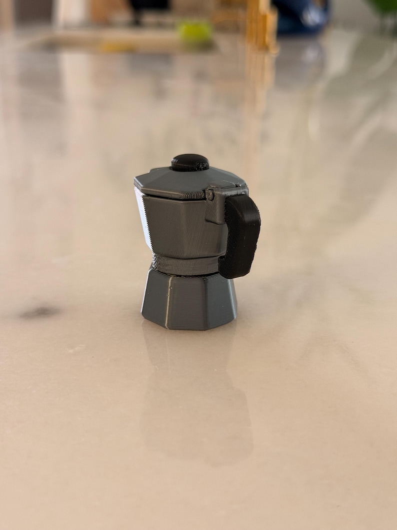 Mini Cafetera Fidget Toy – 3D Printed Coffee Desk Toy, Interactive Mini ...