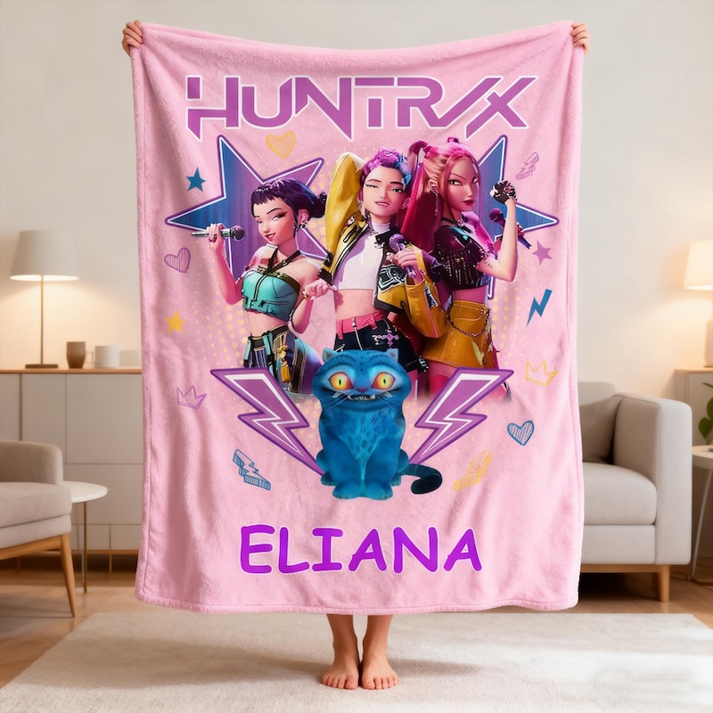 Huntrix Blanket - Etsy UK