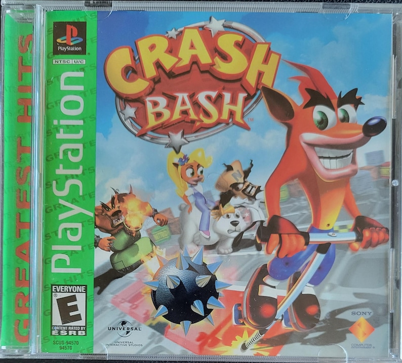 Crash Bash Greatest Hits – Sony Playstation 1 PS1 (1995) – Complete in ...