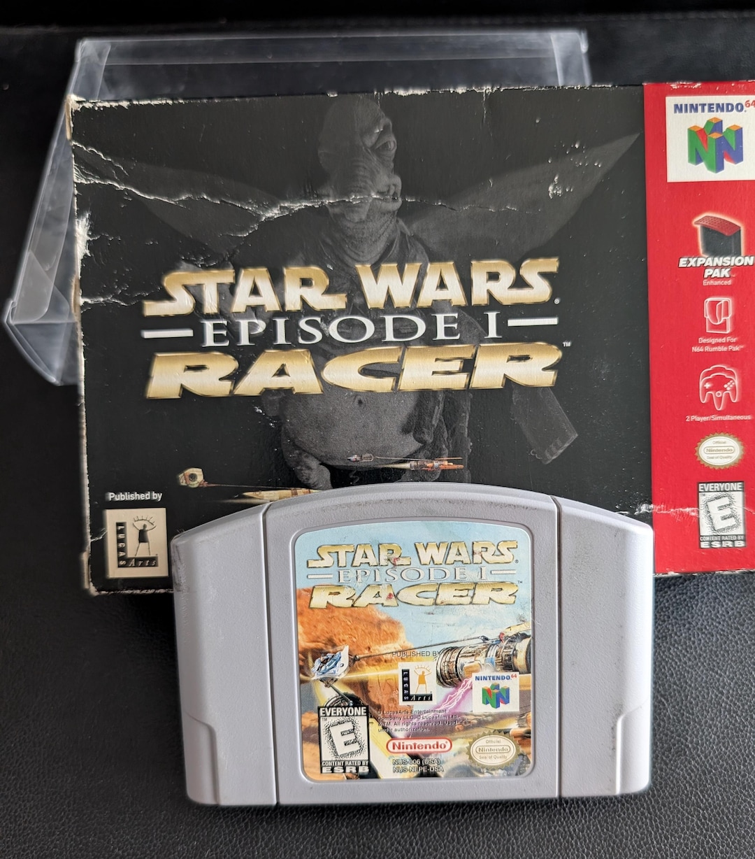 Star Wars Racer: Episode 1 – Authentic Nintendo 64 N64 Complete in Box ...