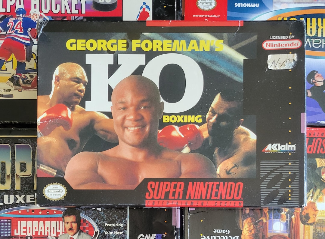 George Foreman’s KO Boxing - Complete With Box (cwb) + Protector ...