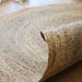 Handmade Braided Jute Round Rug: Rustic Eco-friendly Area Rug - Etsy