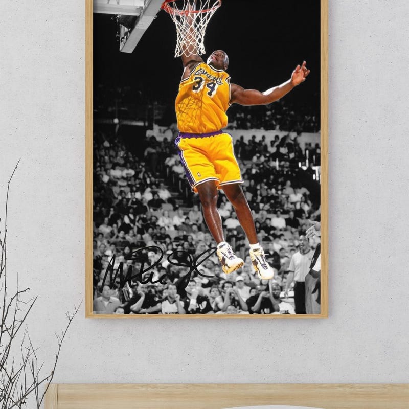 Shaquille Oneal Posters - Etsy
