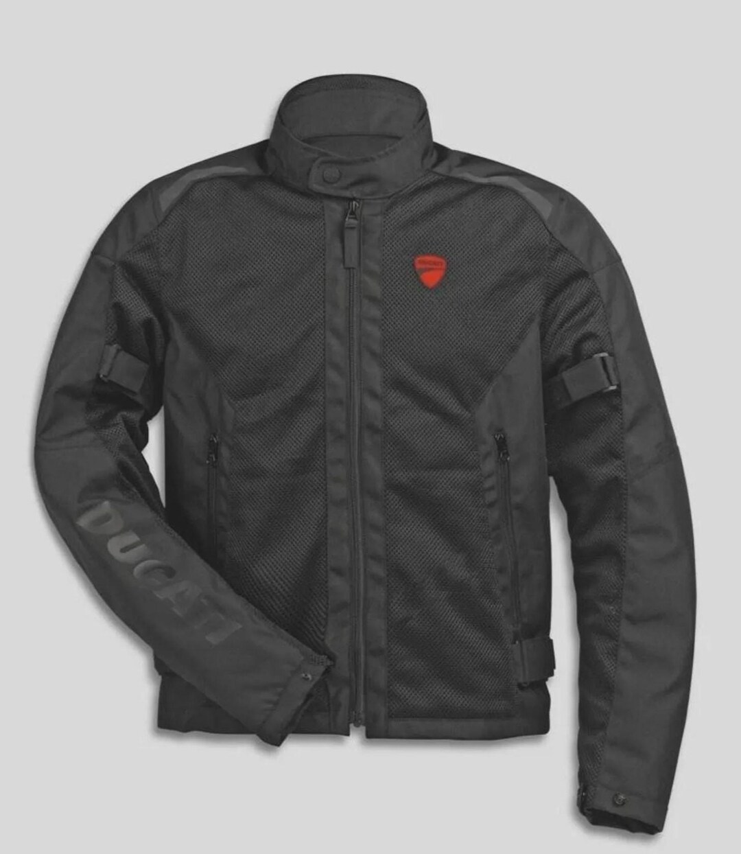 Ducati Mesh Fiber Motorcycle Jacket Lightweight Breathable Riding Gear ...