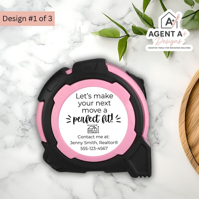 Measuring Tape Circle Stickers - Canva Template (digital Download) - Etsy