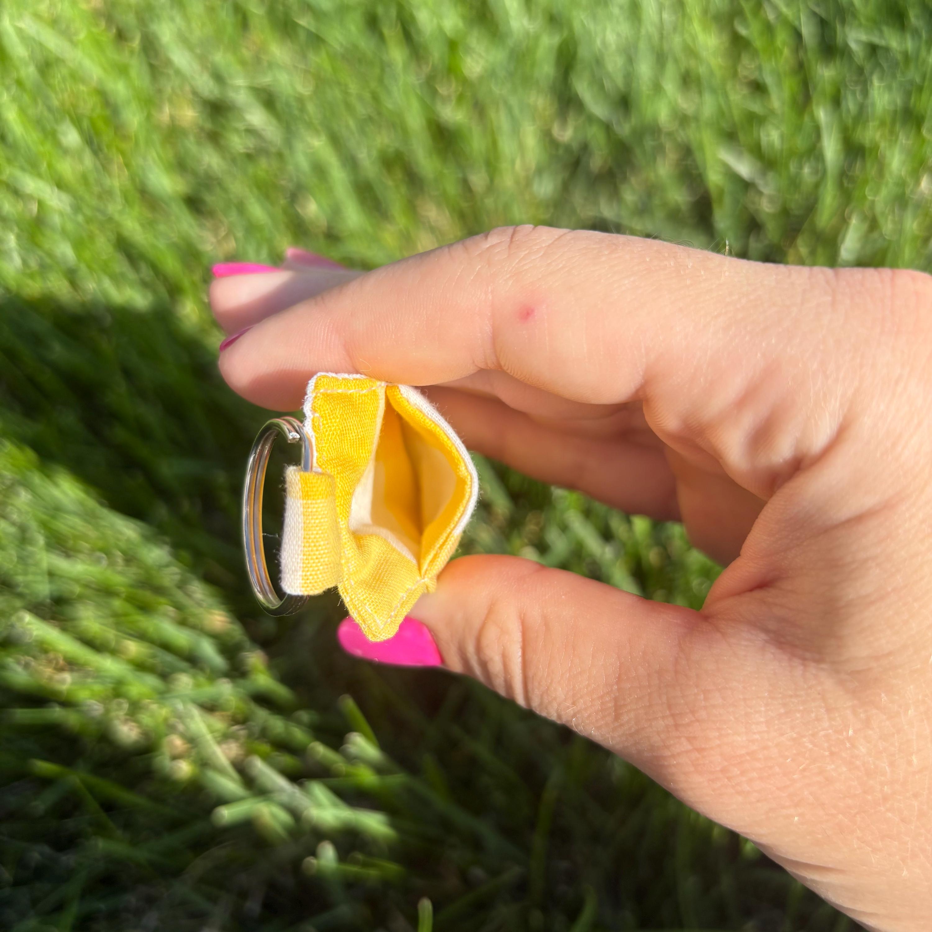 Chapstick Keychain Holder: Handmade Lip Balm Case - Etsy