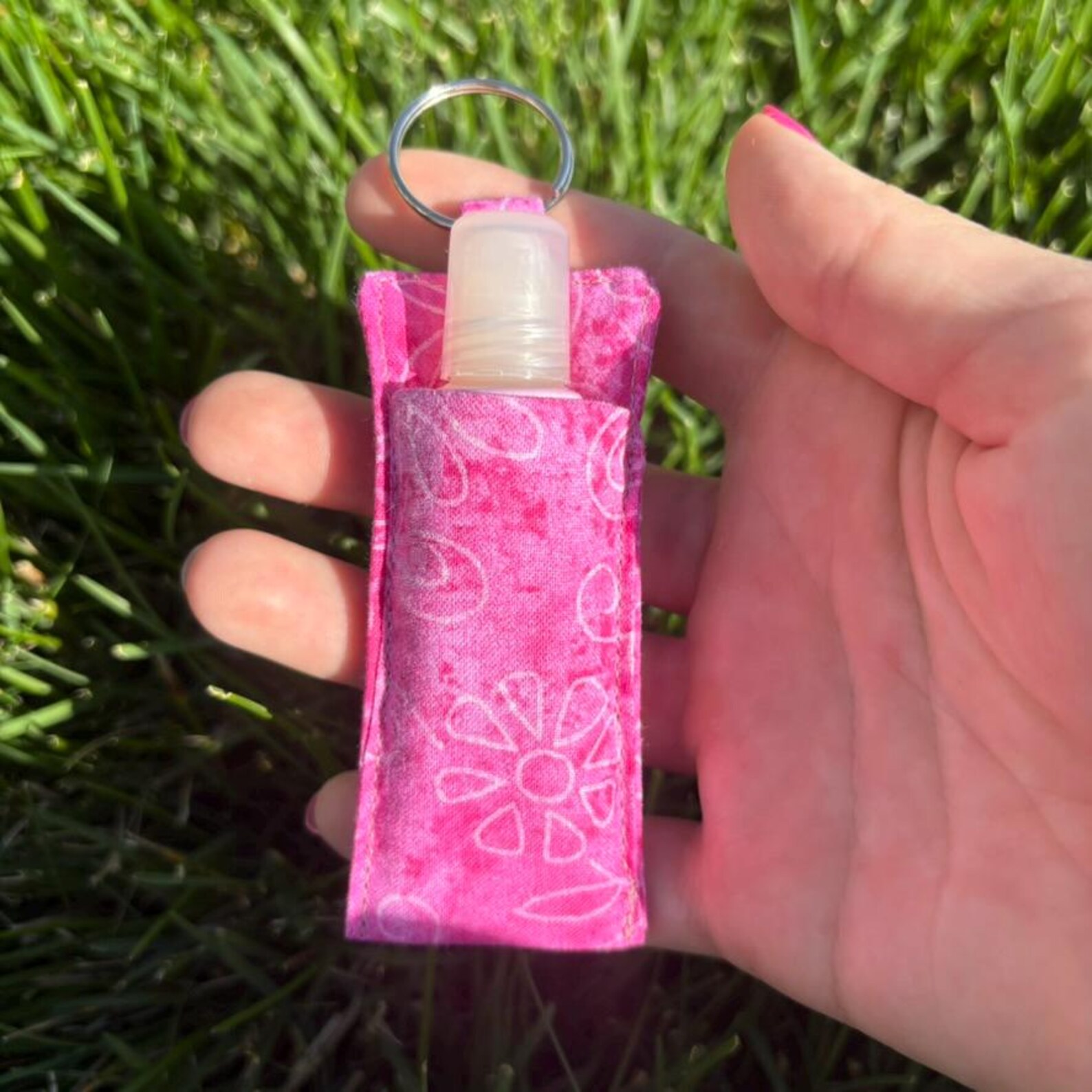Chapstick Keychain Holder: Handmade Lip Balm Case - Etsy