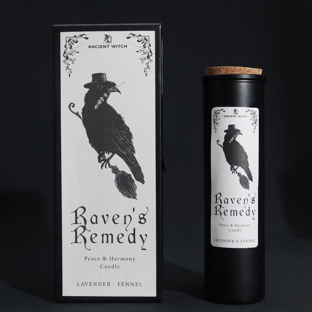 Ancient Witch Ritual Candles - Ravens' Remedy - Etsy