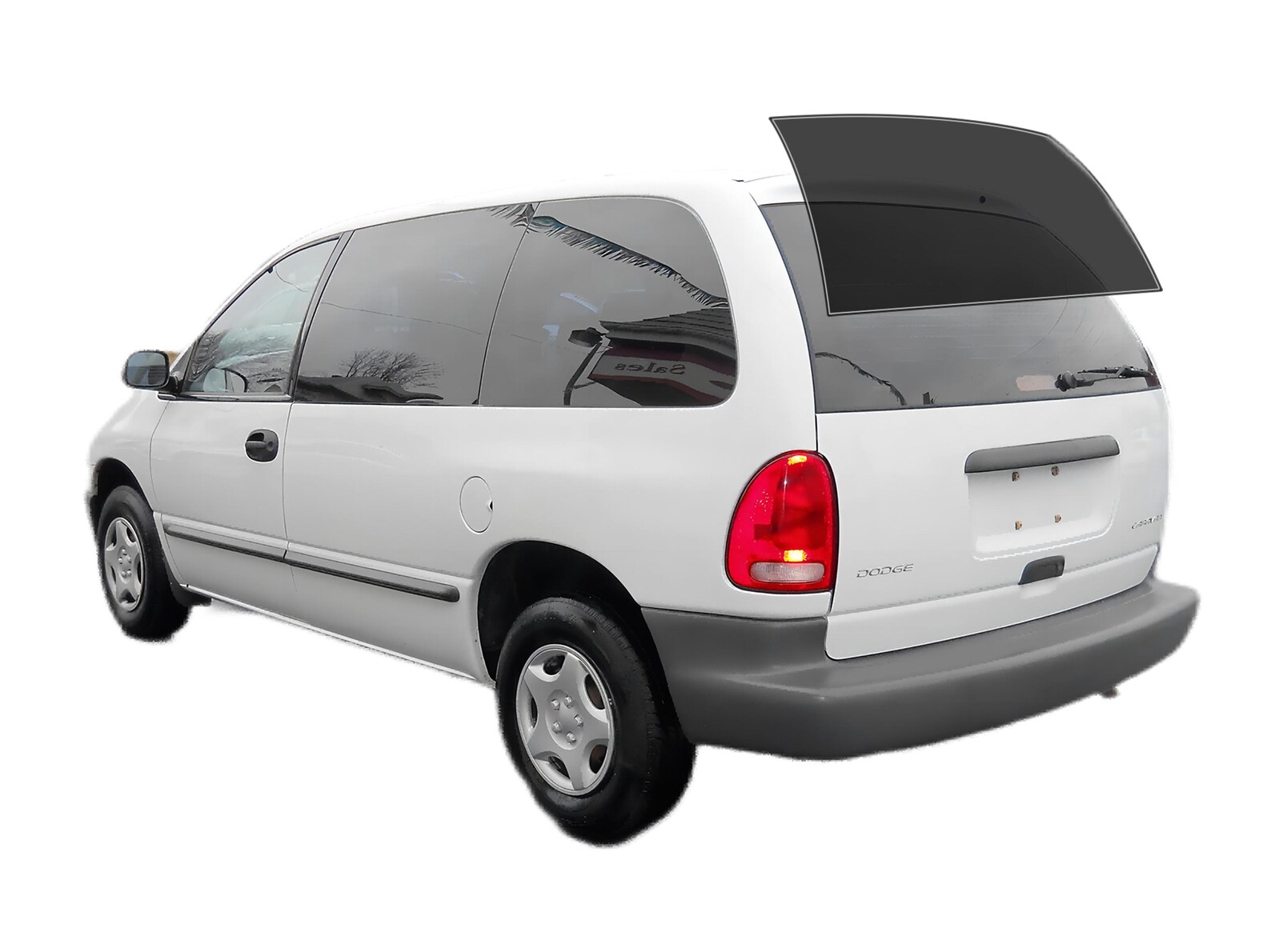 Precut Window Film Dodge Grand Caravan 1996-2000 UV-IR Blocking Two Ply ...