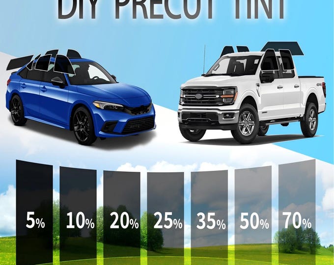 Precut Ceramic Window Tint Kit Customized for Any Make and Model ...