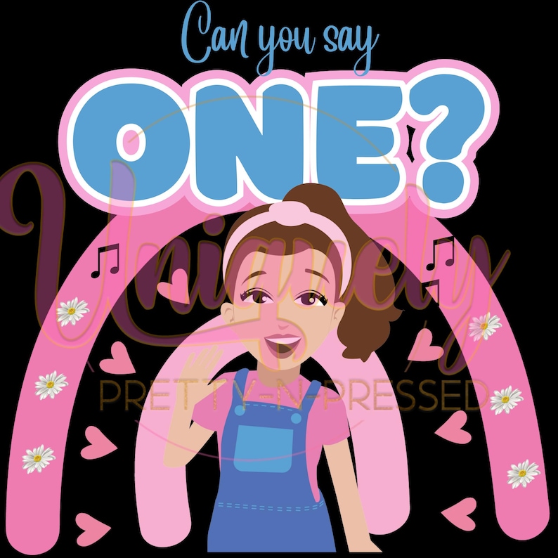 Ms. Rachel “can You Say One” - Etsy