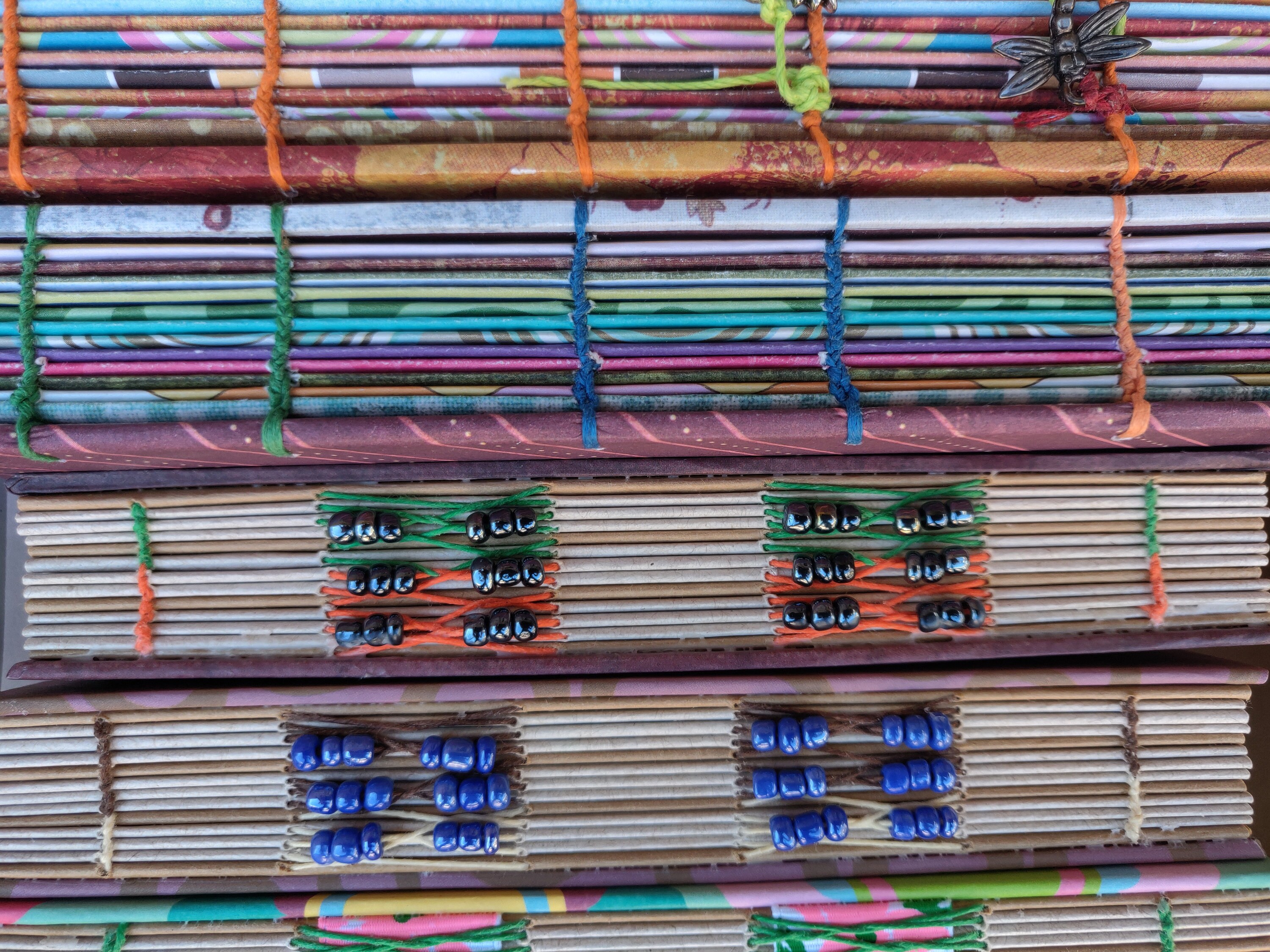 Coptic Binding Handmade Journals, Coptic Sewing Bookbinding Notebook ...