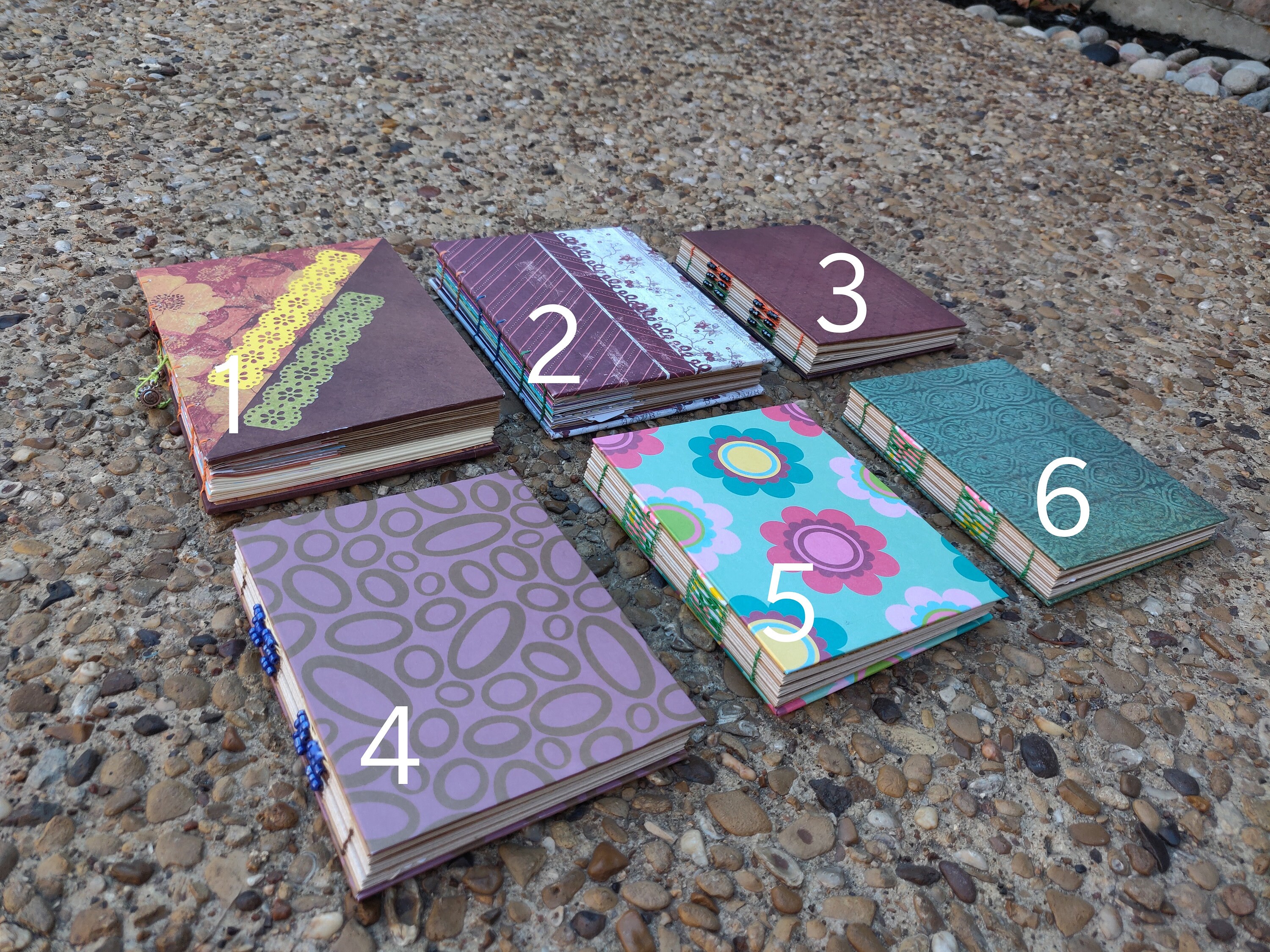 Coptic Binding Handmade Journals, Coptic Sewing Bookbinding Notebook ...