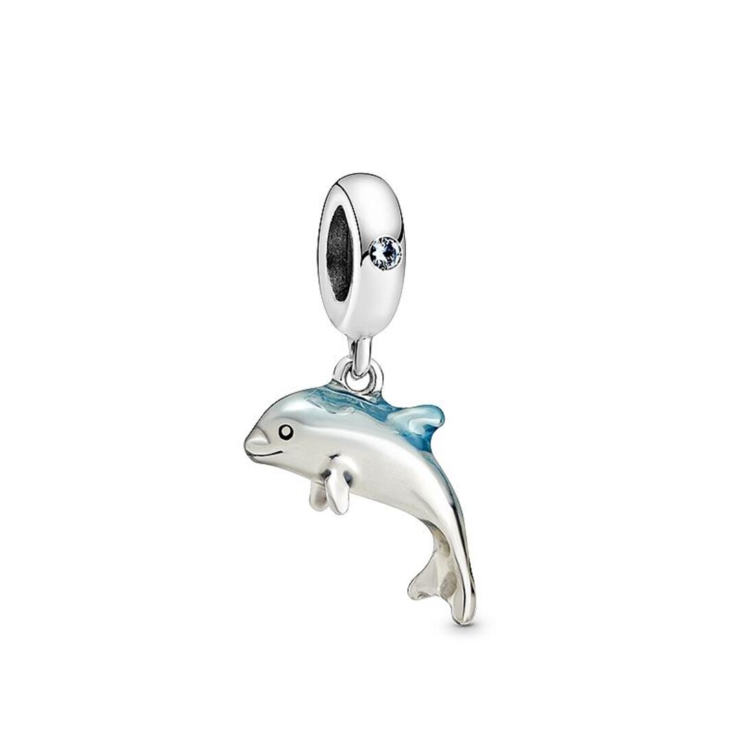 Pandora Shimmering Dolphin Dangle Charm S925 Ale - Etsy