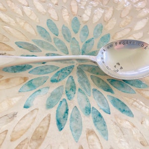 Vintage Stamped Spoon - Mum, Everything..., Hand Stamped, Ready to Ship ...