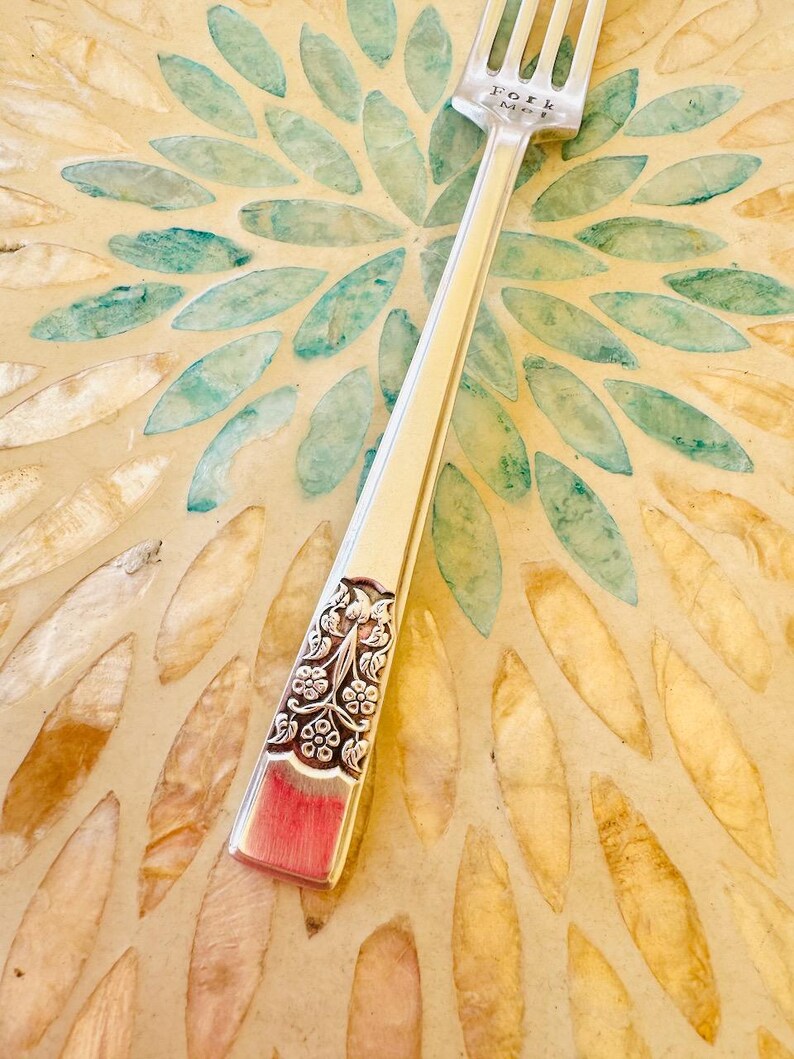 Vintage Stamped Silver Plated Fork: Funny 'fork Me!' Quote - Etsy