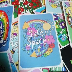 Safe Space - Sticker - Etsy