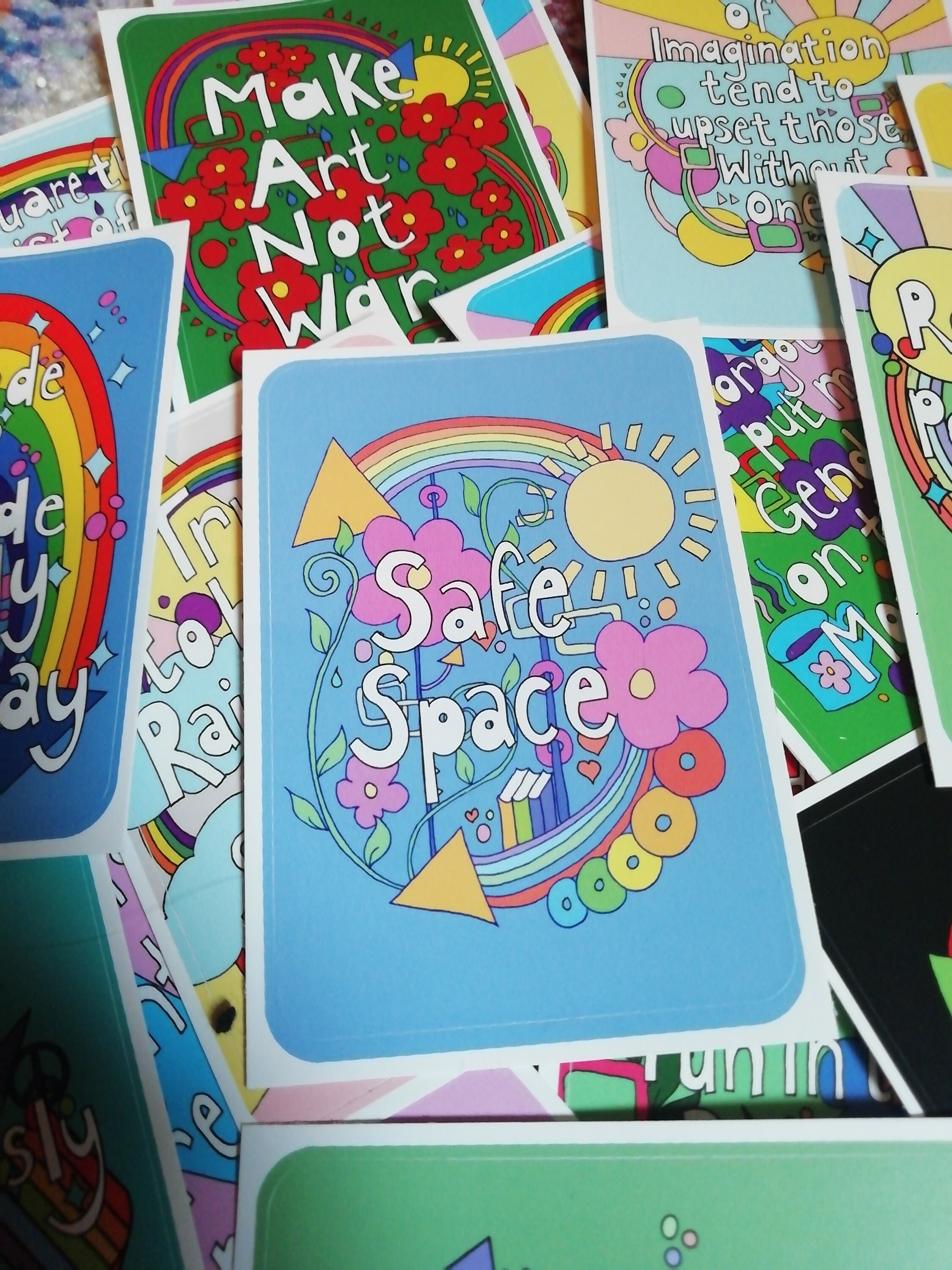 Safe Space - Sticker - Etsy