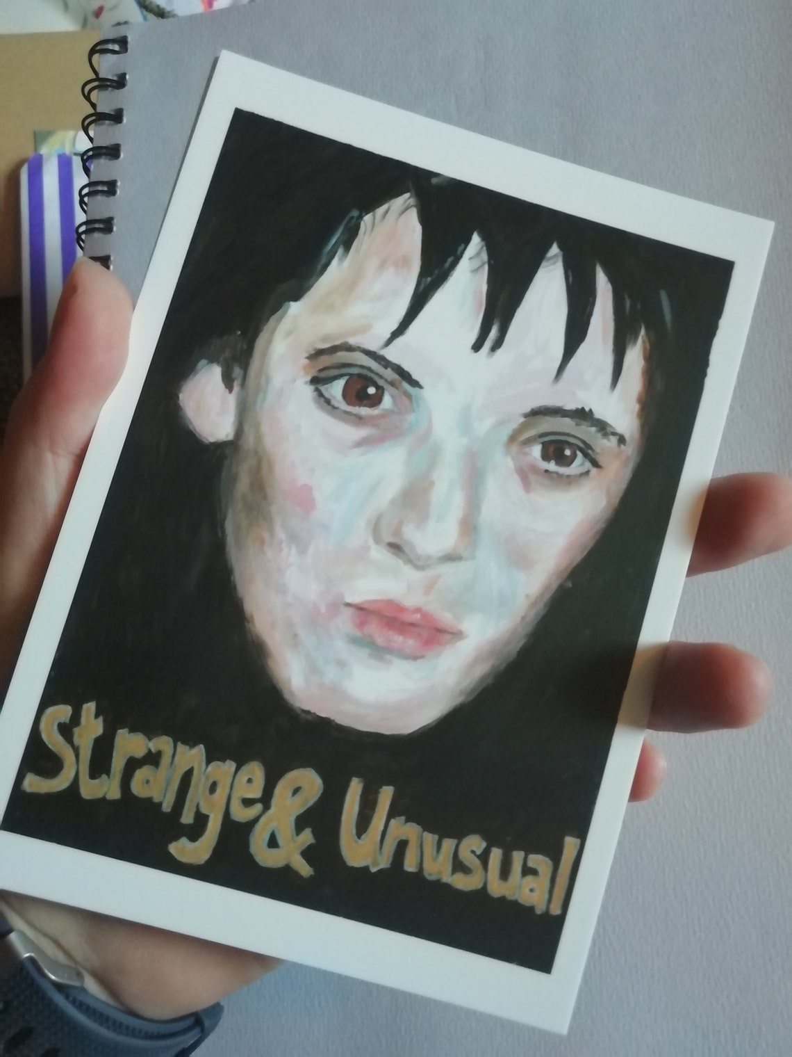 Lydia Deets Beetlejuice Winona Ryder Strange and Unusual - Etsy UK
