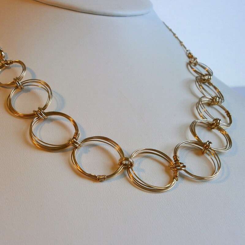 Large Link Necklace - Etsy