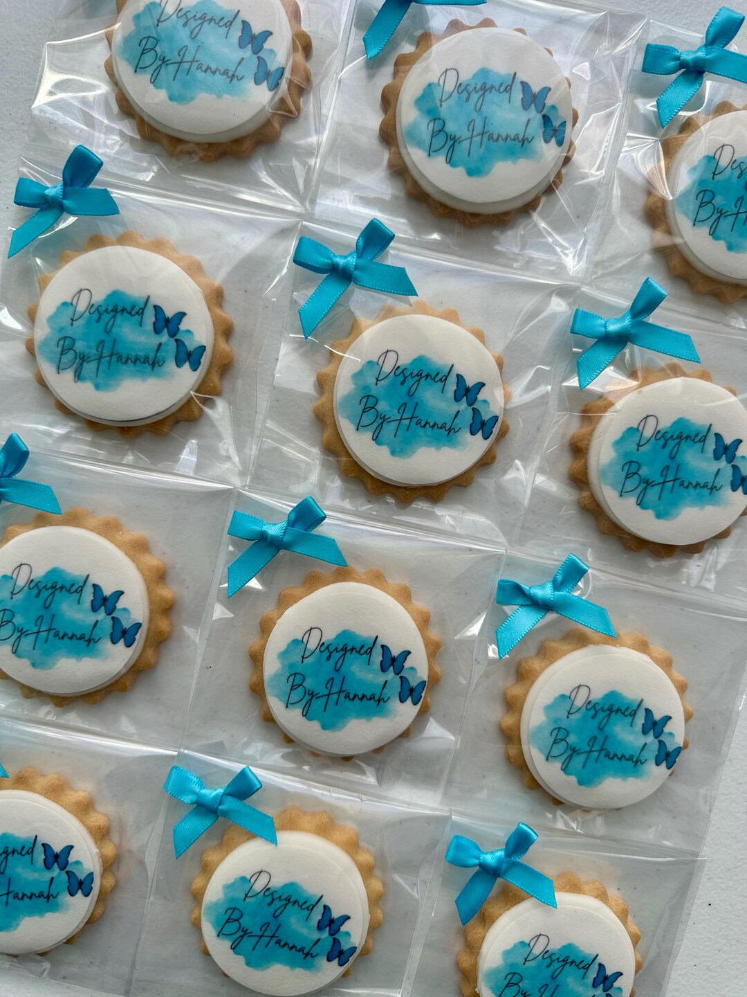 Logo Branded Corporate Biscuits | PR Gifting Favours | Bespoke Iced ...