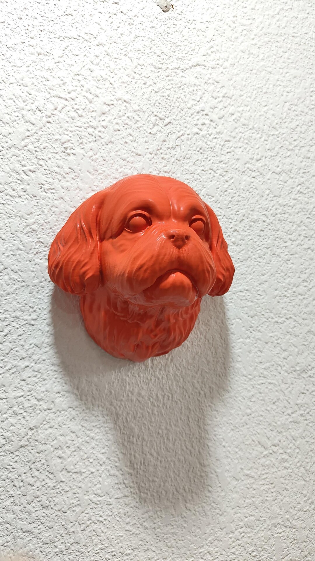 Shih Tzu Dog Head Wall Mount, Dog, Puppy, Home Décor, Gifts for Dad ...
