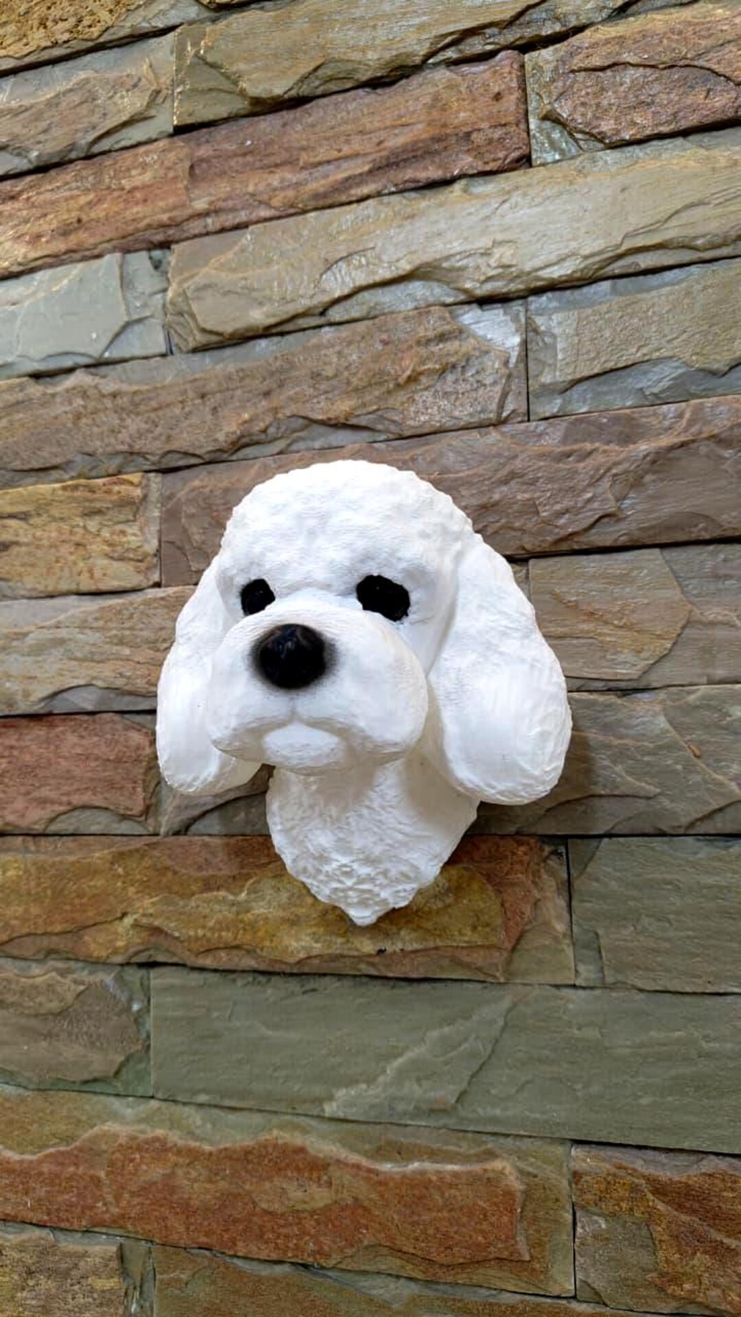 Cockapoo Dog Head Wall Mount, Wall Art Home Décor, Gifts for Dad, Pets ...
