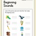 Phonics Worksheet Pack – Animal Theme | Ages 4–6 | Fun & Colorful ...