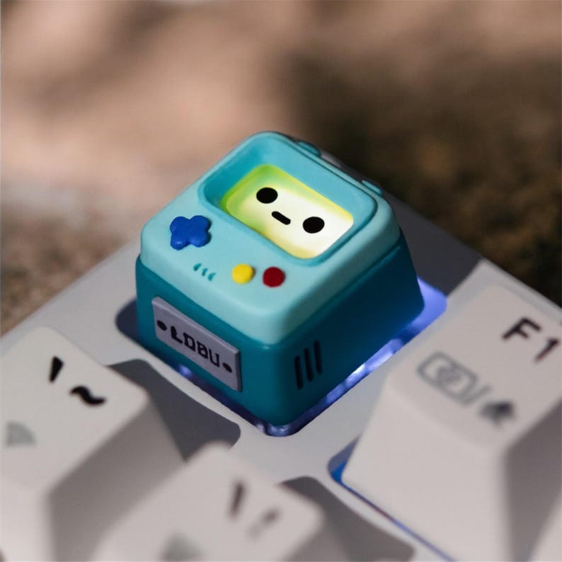 Retro Game Console Resin Keycap – Premium Handmade Esc Key | Custom ...