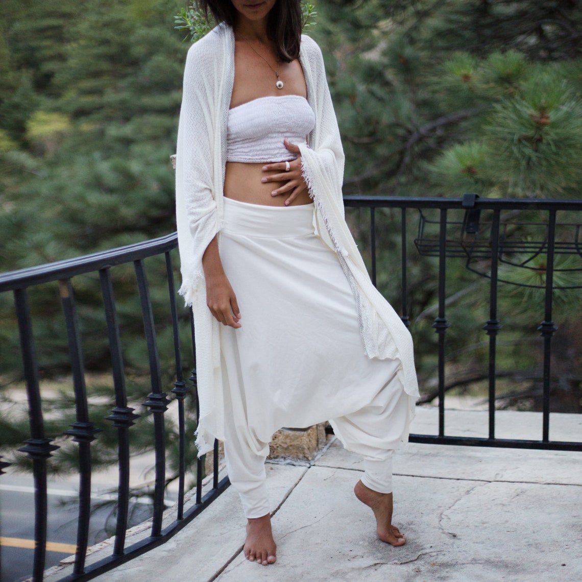 White Shawl Ritual Robe Ceremony Robe Kimono Robe Robe | Etsy