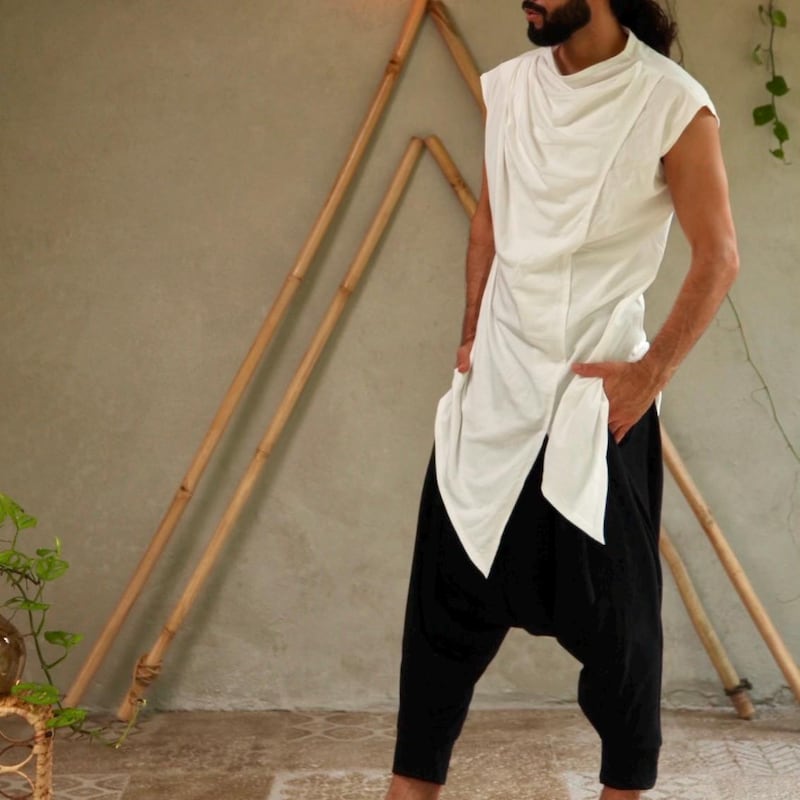 Mens White Jedi - Etsy