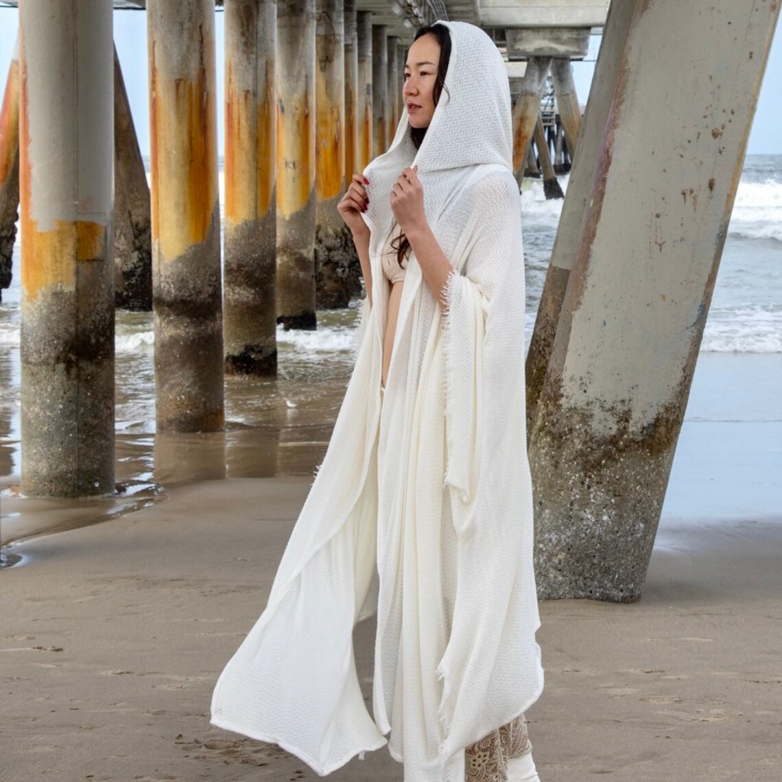 Hooded Cloak Nomad Kimono Festival Costume Festival | Etsy