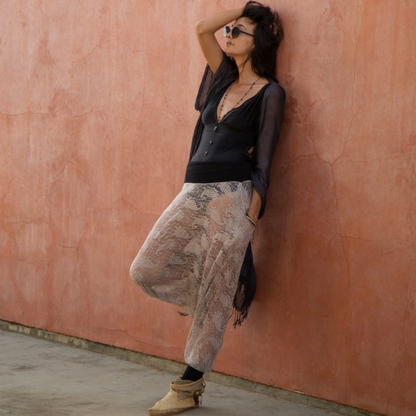 Sheer Harem Pants - Etsy
