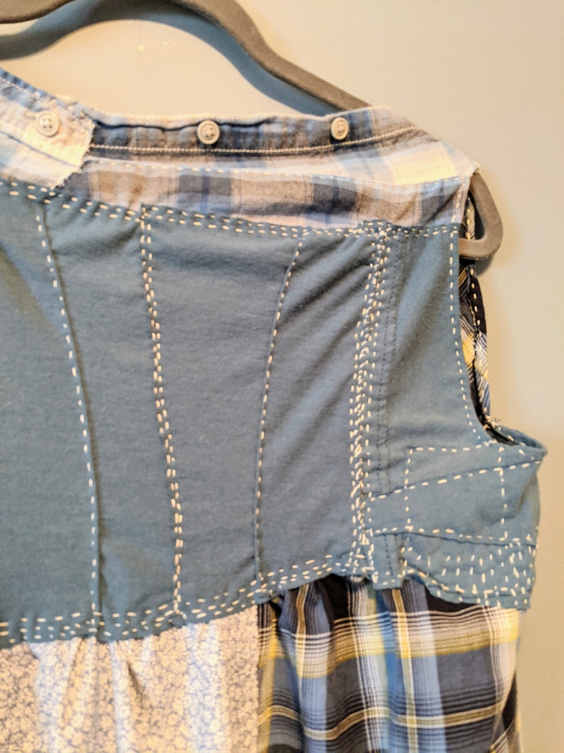 The Remnant Dress/boro Patchwork Dress Tutorial PDF and | Etsy