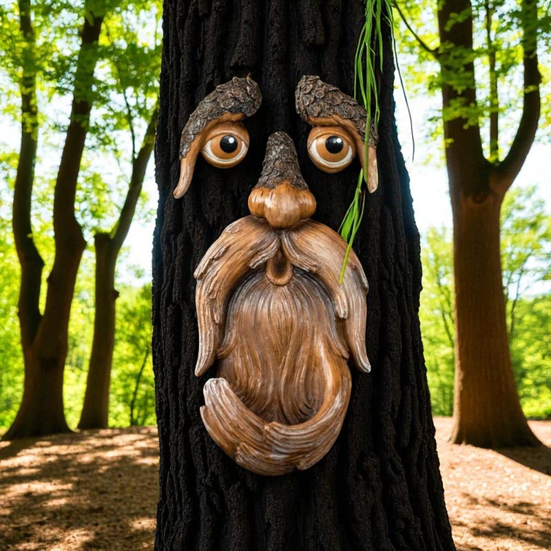 Tree Faces - Etsy