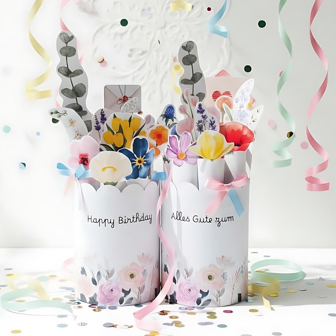 Kinder Chocolate Bar Wrapper "birthday Bouquet" - 20 Printable Template ...