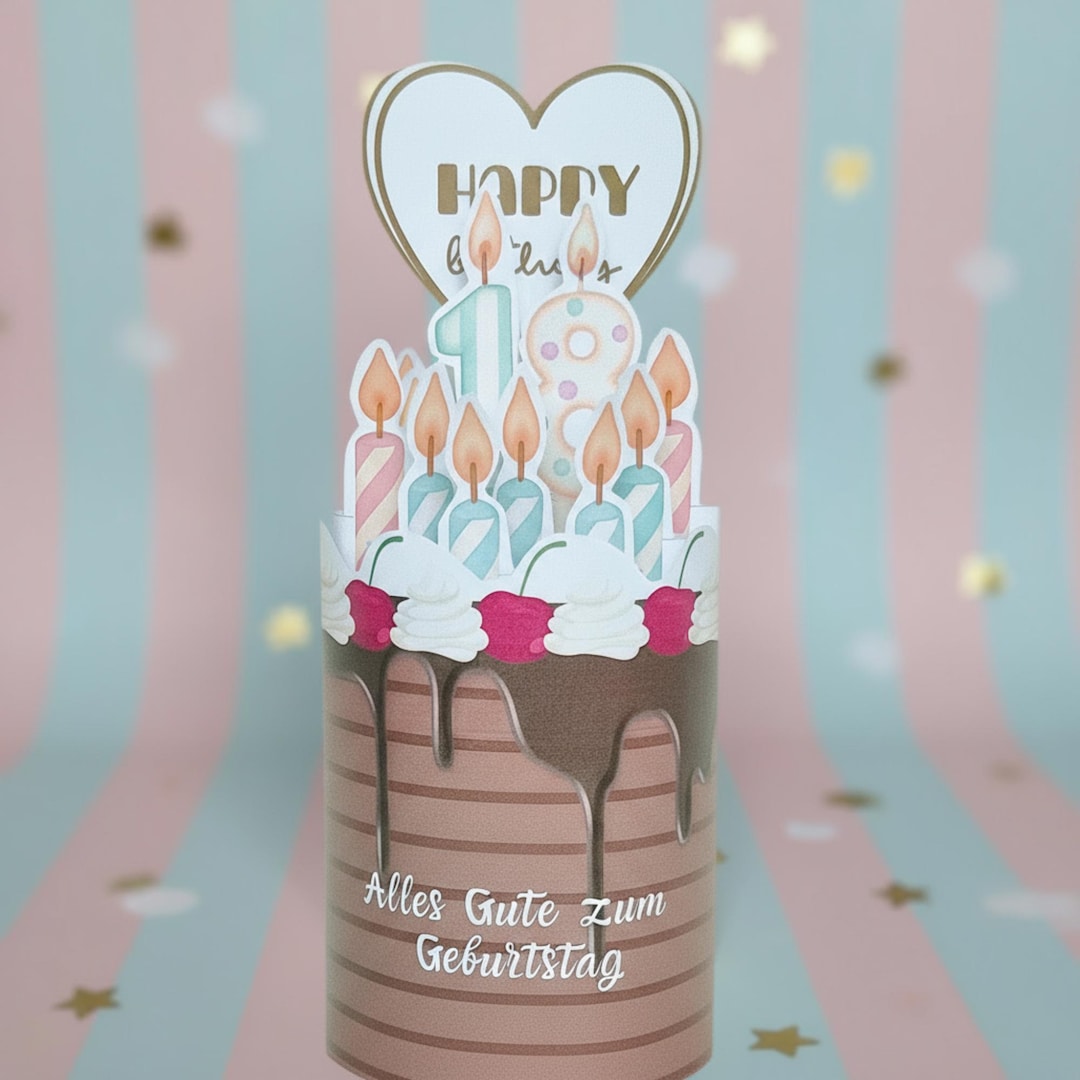 Kinderriegel Chocolate Bar Wrapper “birthday Cake Black Forest” – 26 ...